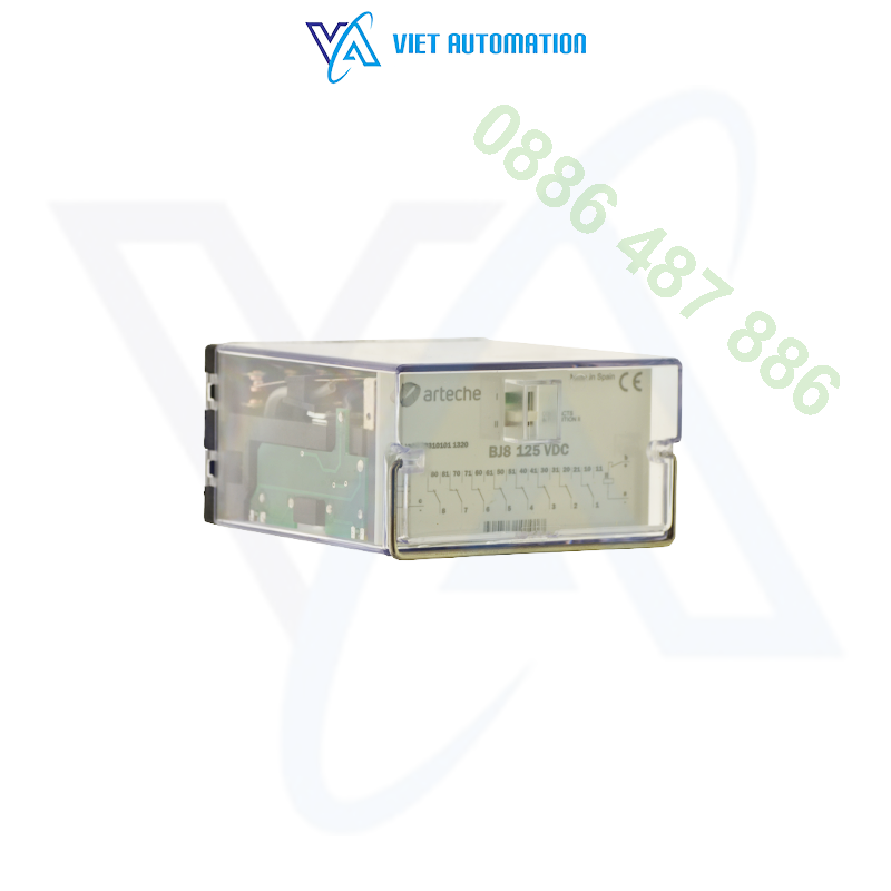 BJ8-220VDC | Rơle chốt | Arteche