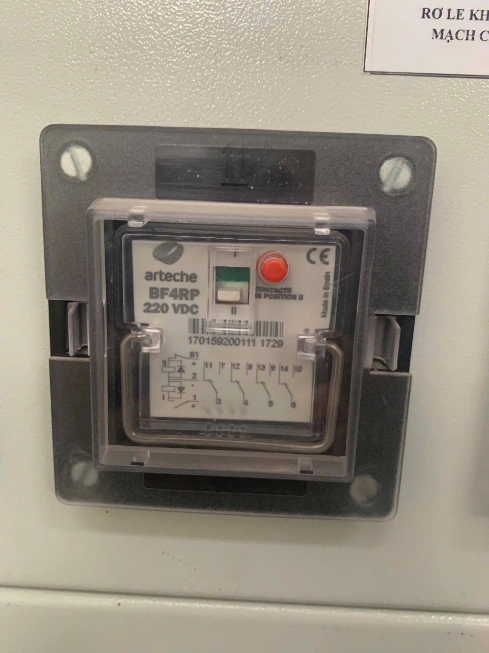 Rơle khóa (chốt) F86 Arteche - Trip & Lockout Relay (F86) - Viet Automation